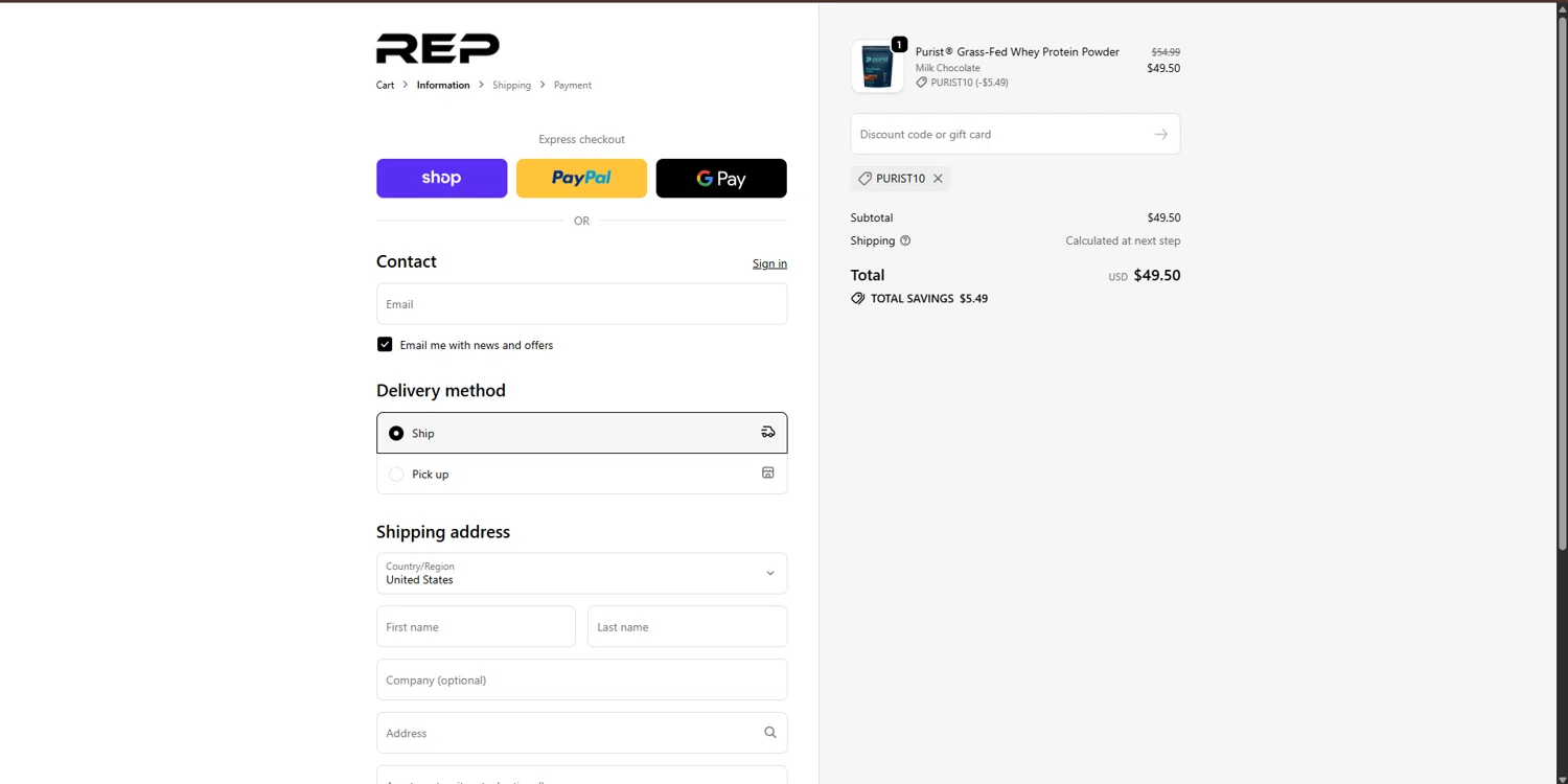 Rep Fitness Promo Codes - 25% Off (+3 Codes) June 2026