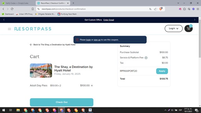 ResortPass Coupon Codes - $20 Off Coupons Feb 2025