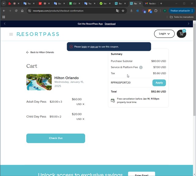 ResortPass Coupon Codes - $20 Off Coupons Feb 2025
