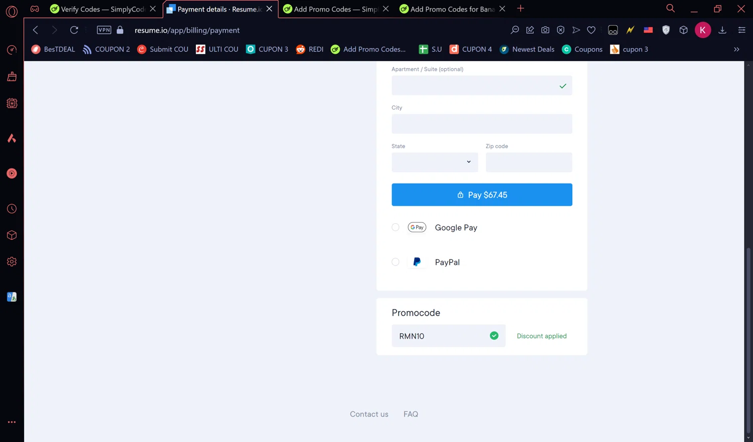 Resume.io Promo Codes - 10% Off | October 2024