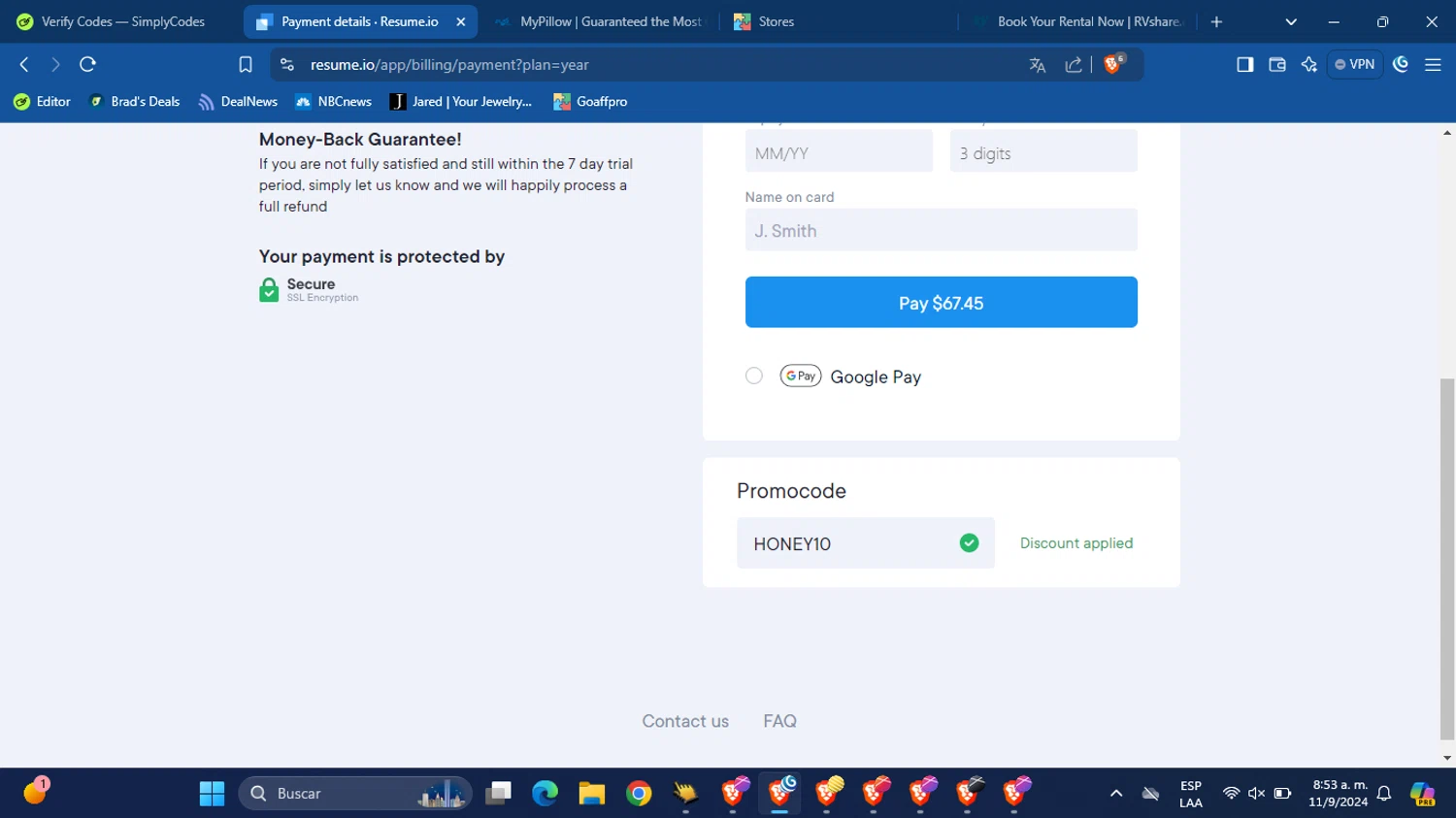 Resume.io Promo Codes - 10% Off | October 2024