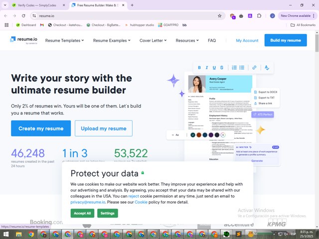 Resume.io Promo Codes (8 Verified) - 10% Off w/Code May 2025