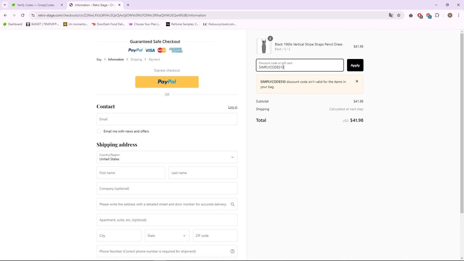Retro Stage Promo Codes - 10% Off | October 2024