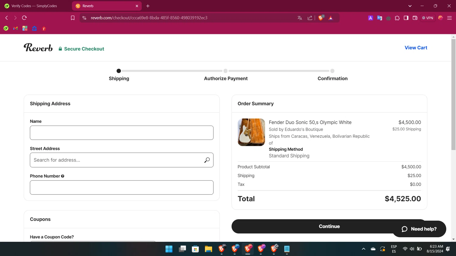 Reverb Coupon Codes - 10% Off | November 2024