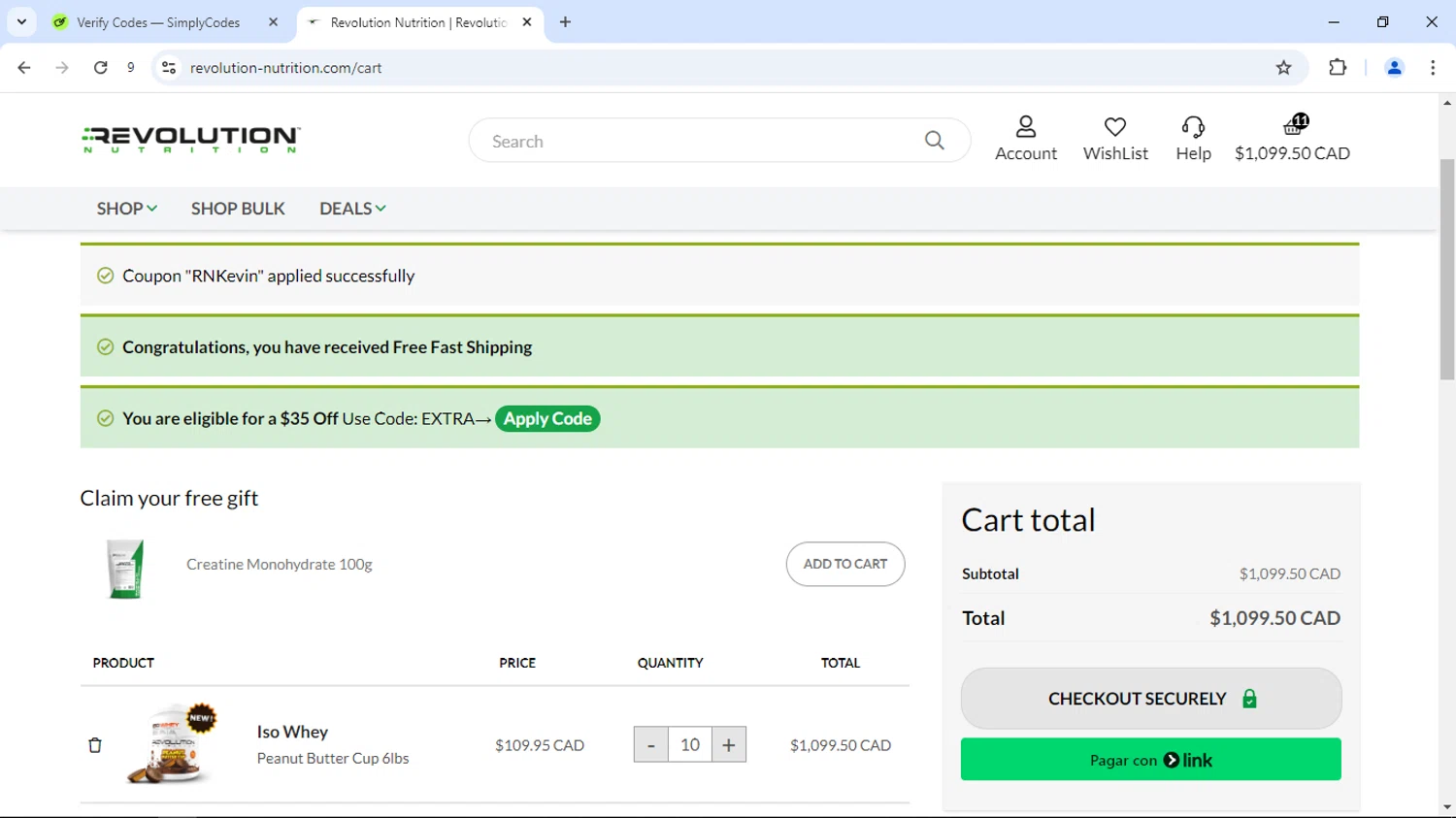 Revolution Nutrition Coupon Codes - up to 15% Off | November 2024