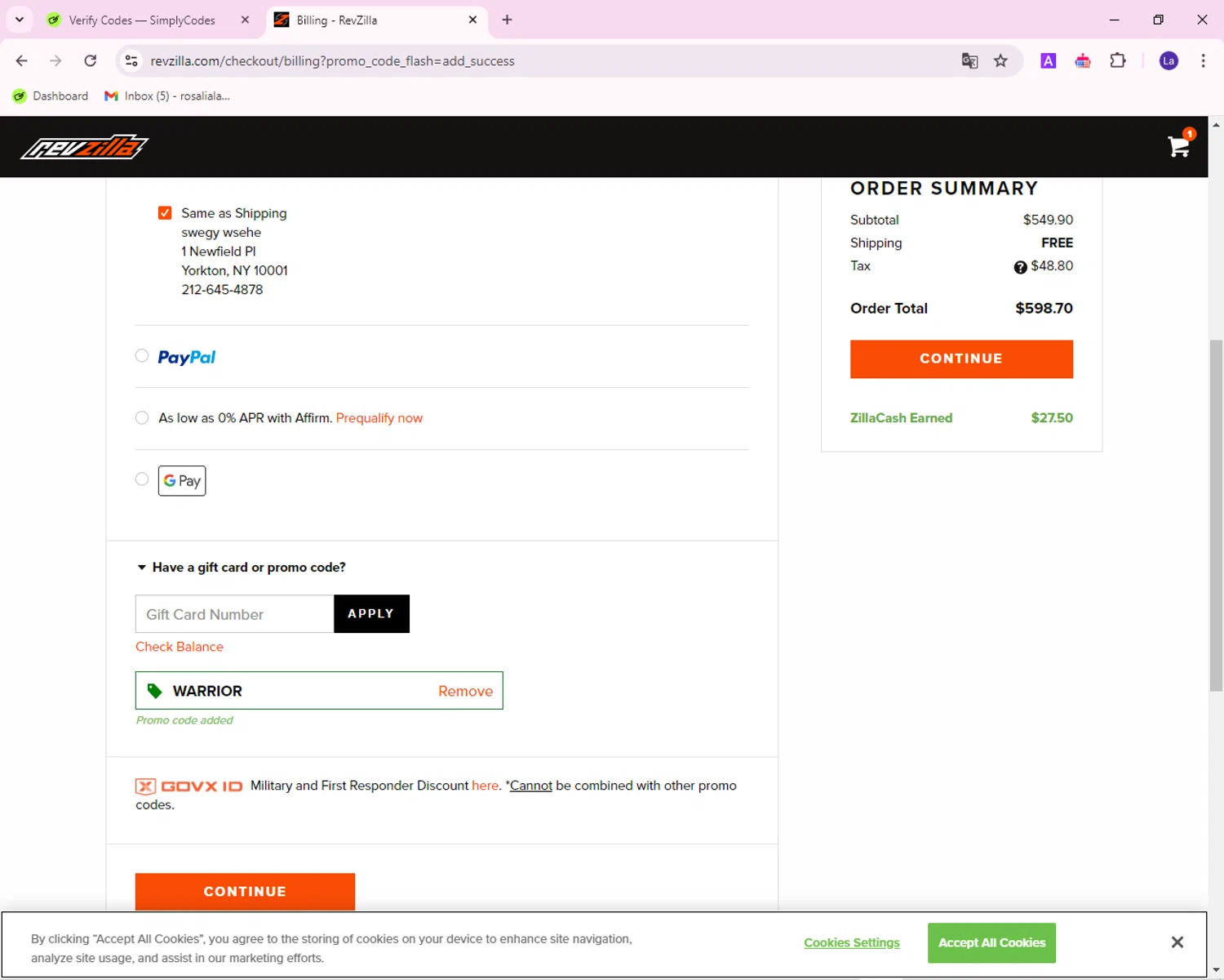 Revzilla Promo Codes - 10% Off | October 2024