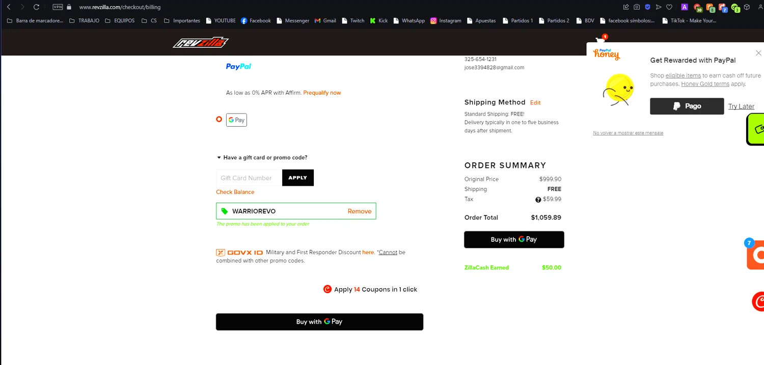 Revzilla Promo Codes - $50 Off | December 2024