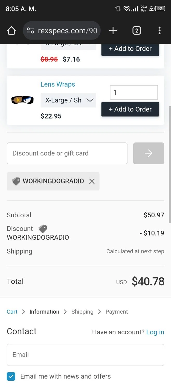 Rex Specs Promo Codes – 20% Off | May 2024