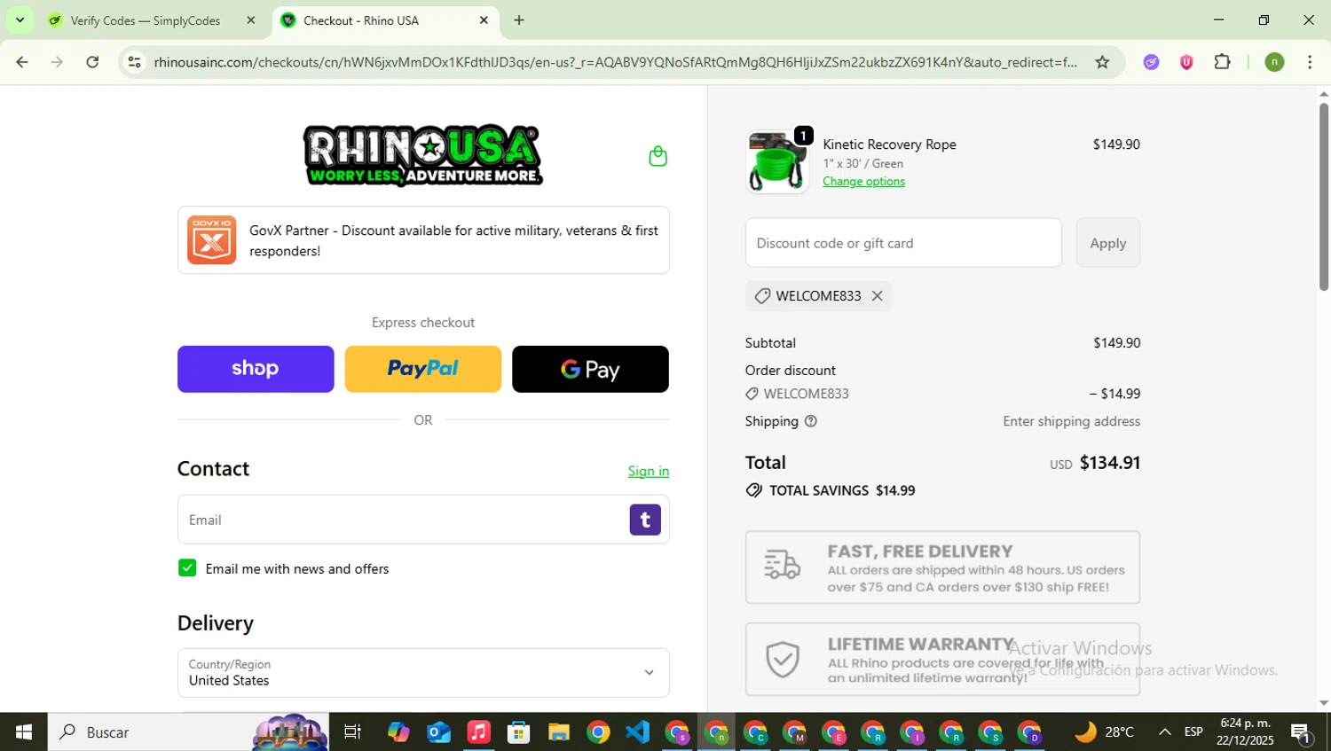 Rhino USA Promo Codes - 40% Off (613 Verified) Dec 2025