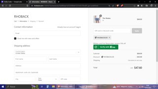 Rhoback Coupon Codes - 15% Off Discount Sep 2025