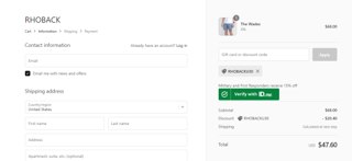 Rhoback Coupon Codes - 15% Off Discount Sep 2025