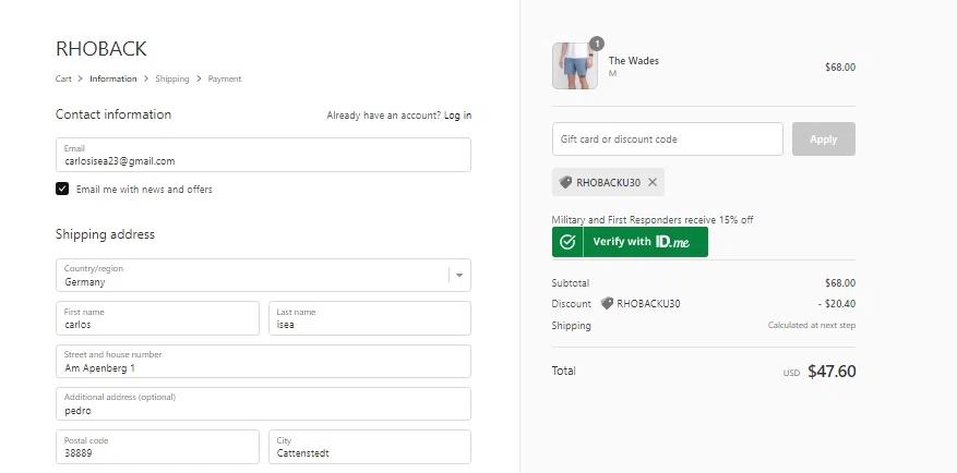 Rhoback Discount Codes - 15% Off | January 2025