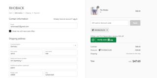 Rhoback Coupon Codes - 15% Off Discount Oct 2025