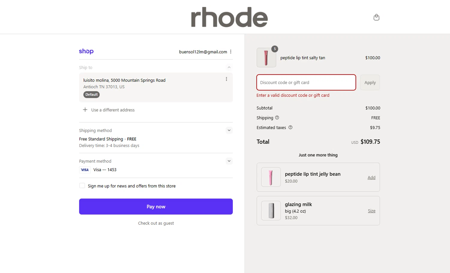 rhode skin Promo Codes (1 Verified) - 20% Off Sep 2025