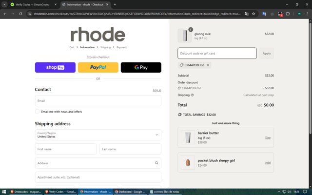 rhode skin Discount Codes (1 Verified) - 20% Off May 2025