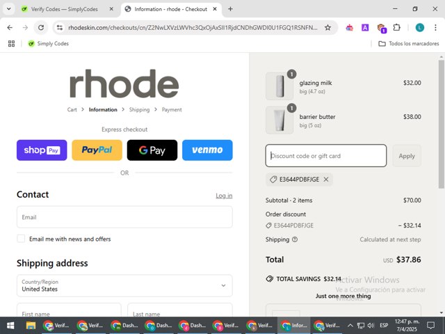rhode skin Discount Codes (1 Verified) - 20% Off May 2025