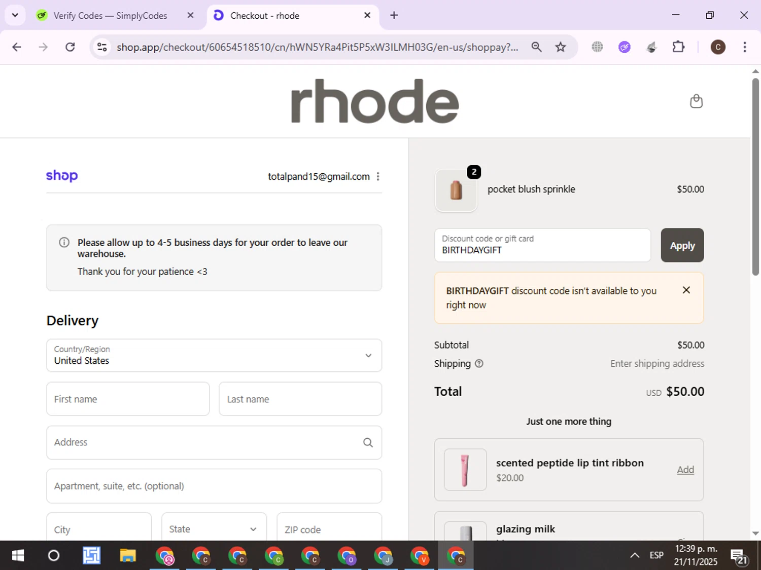 rhode skin Promo Codes - 10% Off (1 Verified) Dec 2025