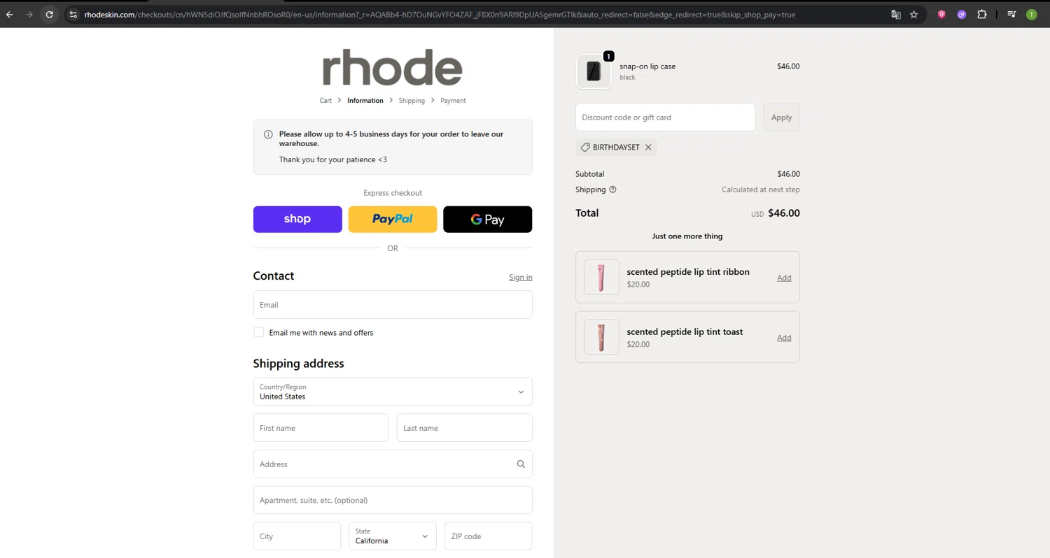 rhode skin Promo Codes - 10% Off (1 Verified) Dec 2025