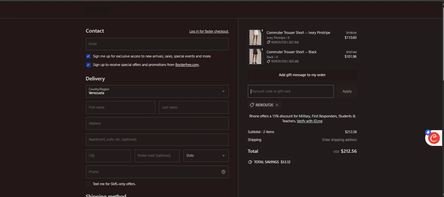 Rhone Discount Codes - 20% Off (6 Verified) Oct 2025