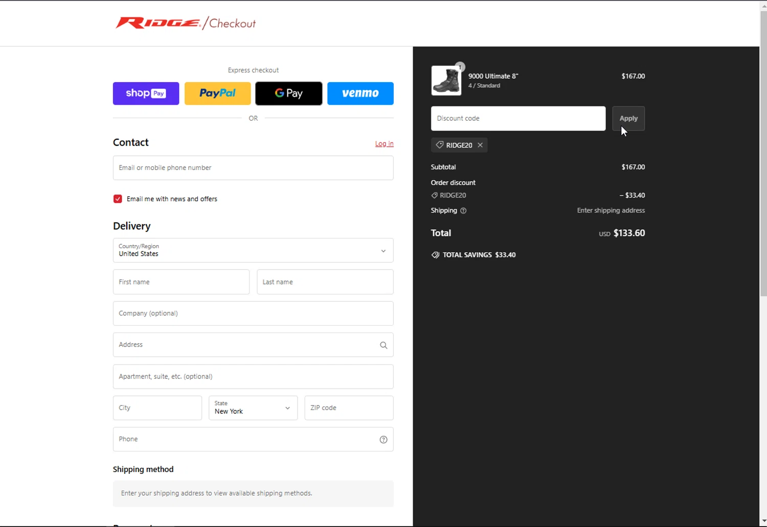 Ridge Discount Codes & Black Friday 2024 Deals - 20% Off