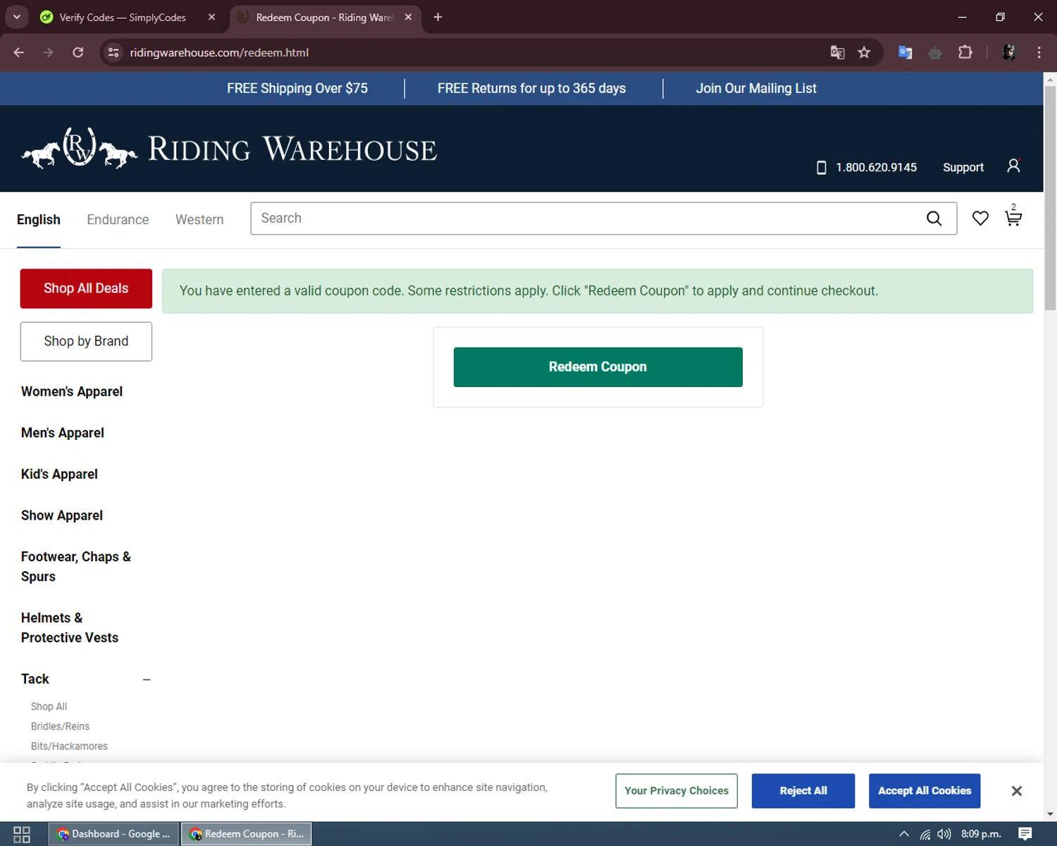 Riding Warehouse Coupons - 10% Off | October 2024
