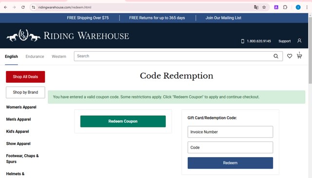 Riding Warehouse Promo Codes (3 Verified) - 10% Off Mar 2025