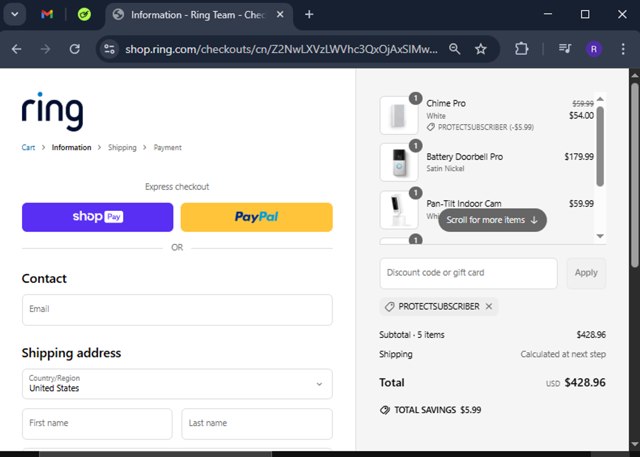 Ring Discount Codes (3 Verified) - 10% Off Sitewide Apr 2025