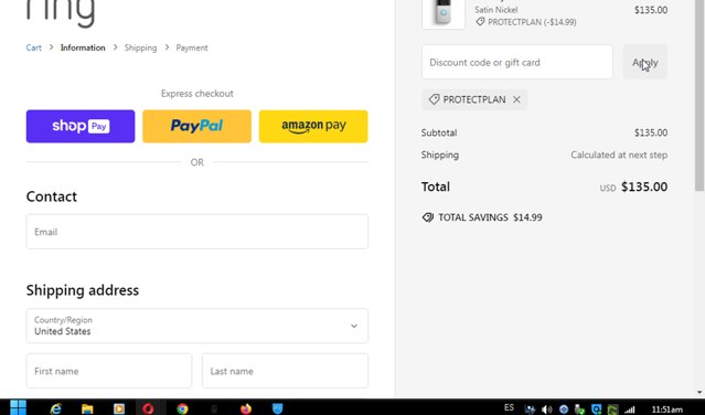 Ring Discount Codes (3 Verified) - 10% Off Sitewide Feb 2025