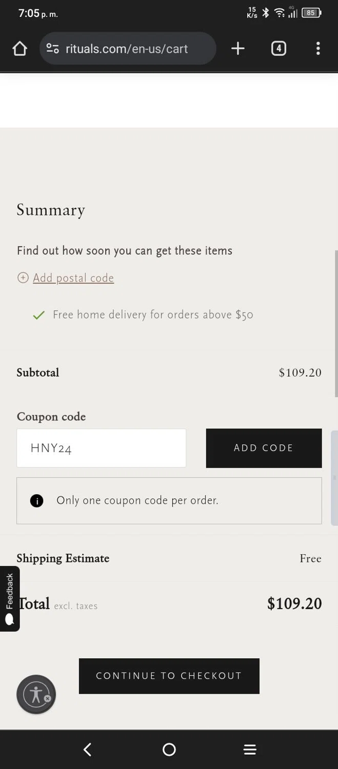 Rituals Coupons - $5 Off | January 2025