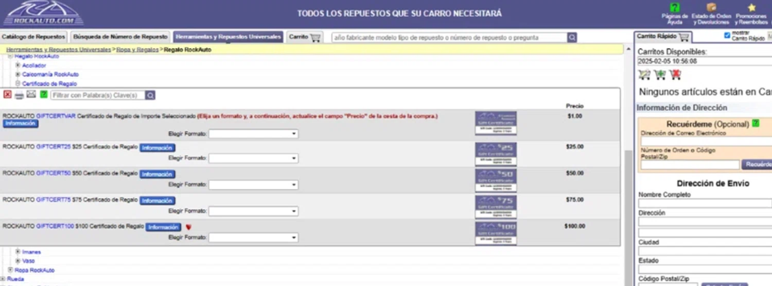 RockAuto Promo Codes (1 Verified) - 5% Off Sitewide Sep 2025