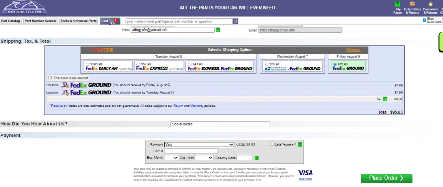RockAuto Promo Codes - 5% Off Coupons Aug 2025