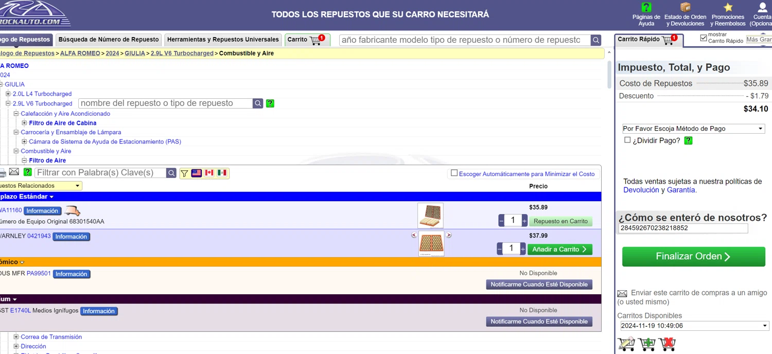 RockAuto Discount Codes & Black Friday 2024 Deals - 5% Off