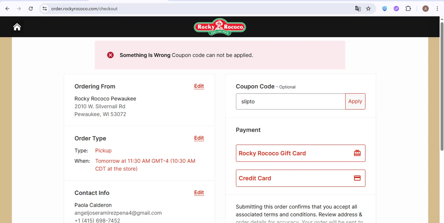 Rocky Rococo Promo Codes - 20% Off (Verified) Oct 2025