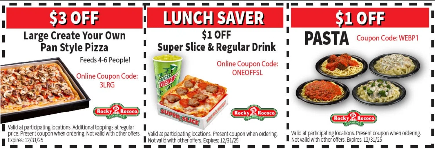 Rocky Rococo Promo Codes - 20% Off (Verified) Sep 2025