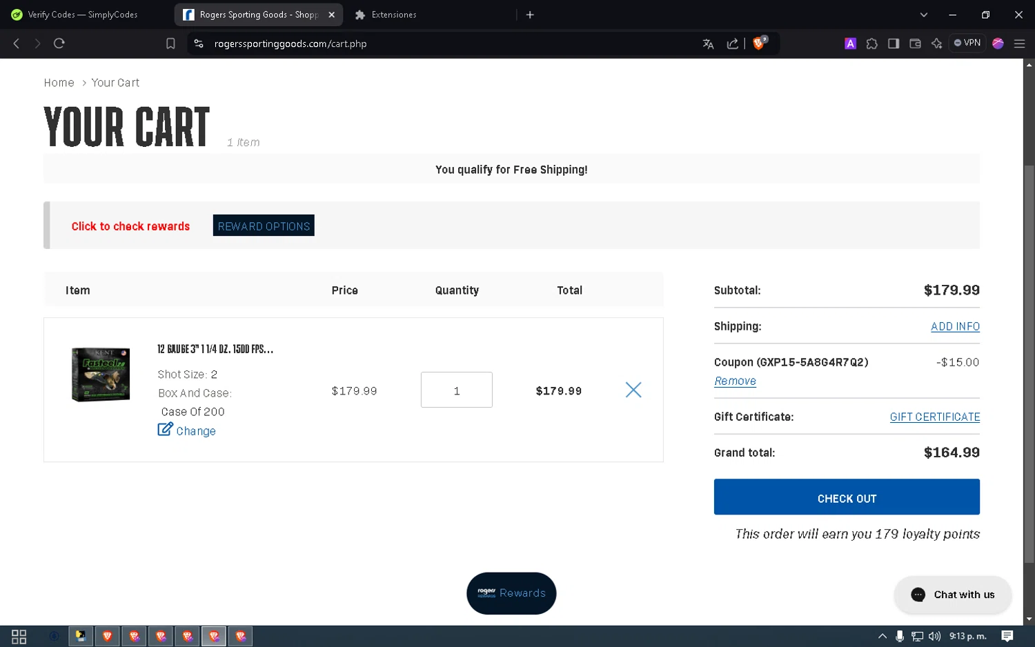 Rogers Sporting Goods Promo Codes - $15 Off | October 2024