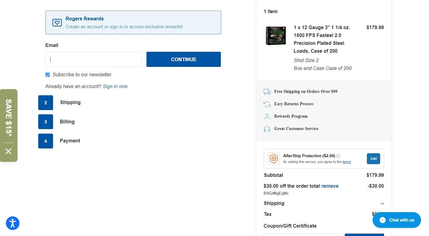 Rogers Sporting Goods Promo Codes - $15 Off | October 2024