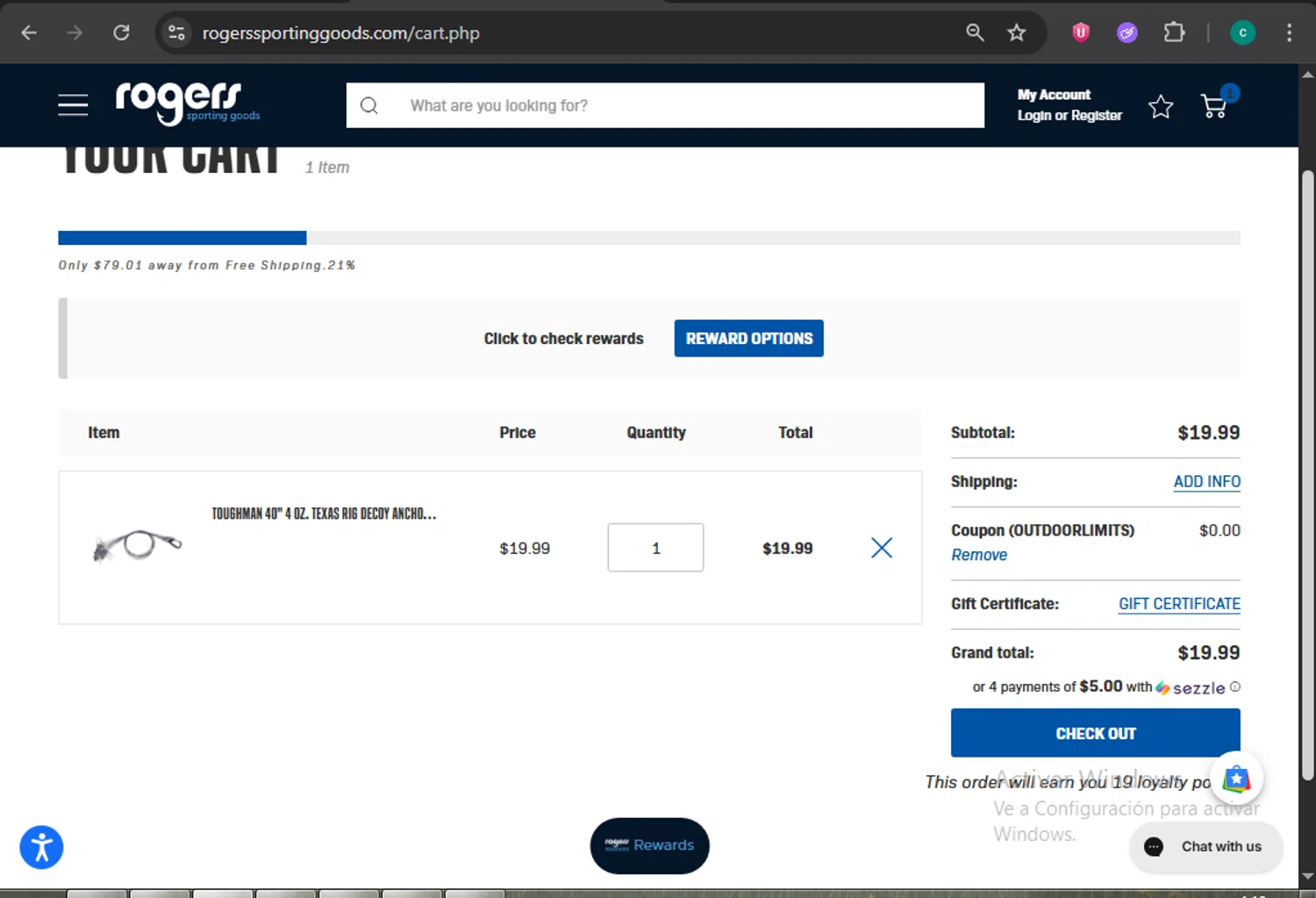 Rogers Sporting Goods Promo Code - 20% Off Mar 2026