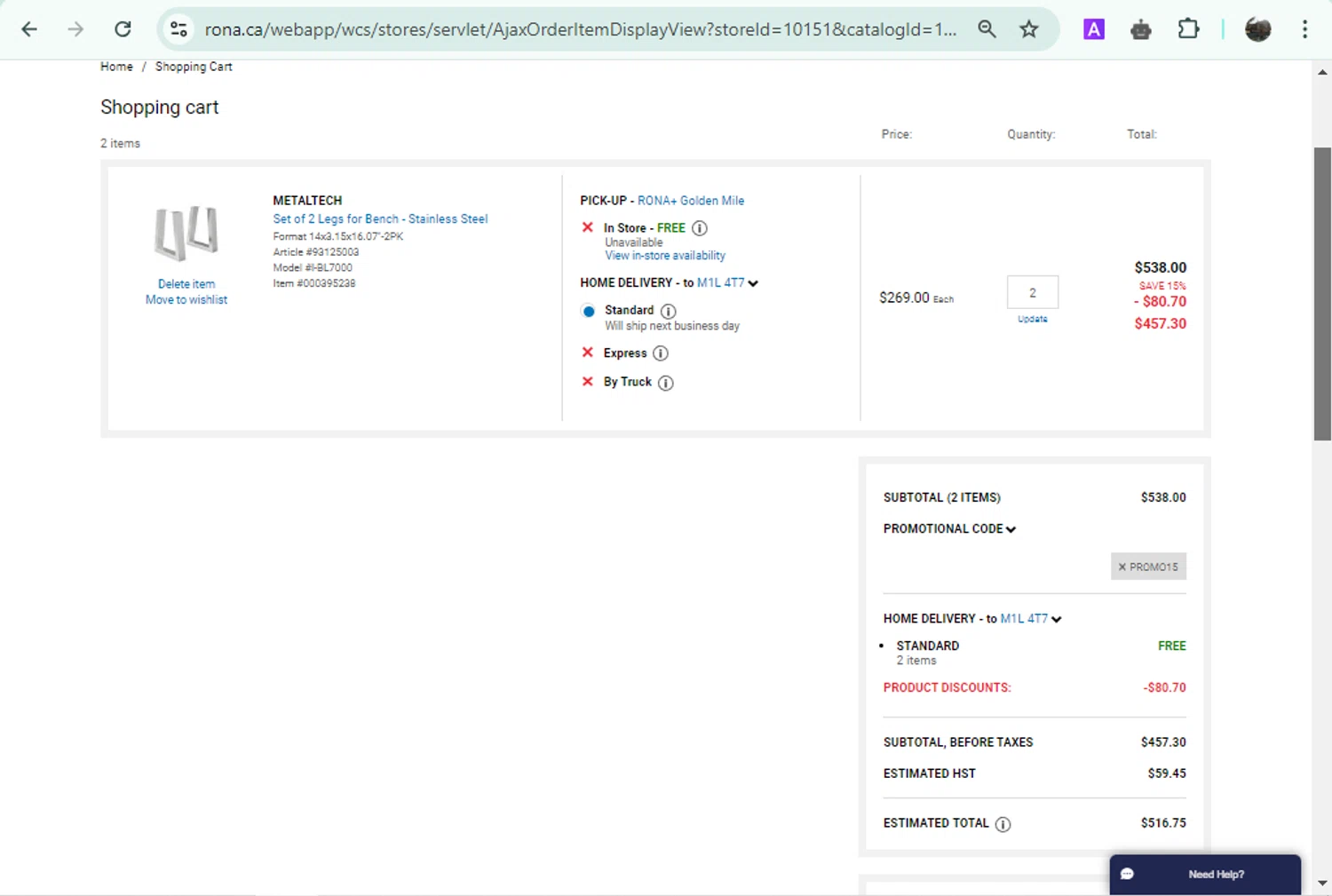 RONA Promo Codes - 15% Off Coupons Jan 2025