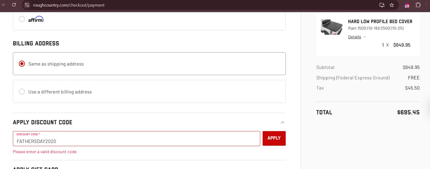 Rough Country Promo Codes - 20% Off Coupons Sep 2025