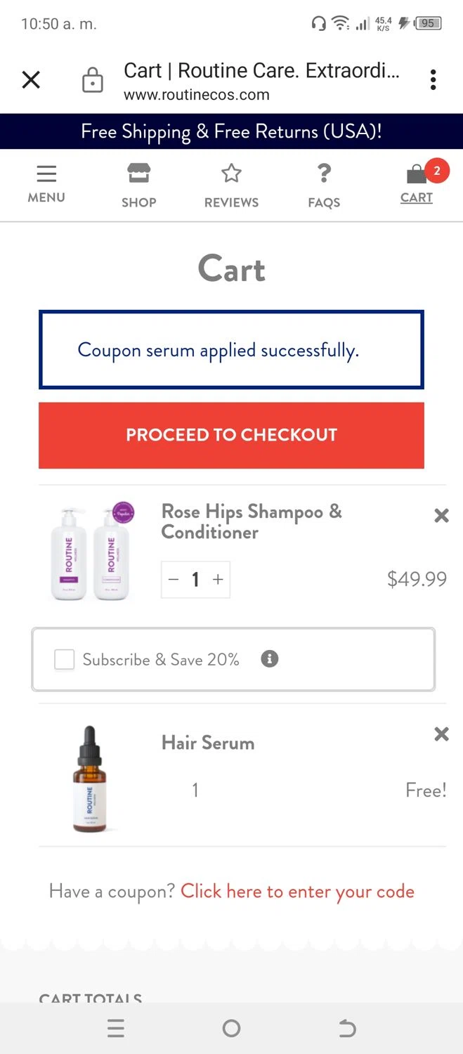 Routine Coupon Codes - 10% Off | October 2024