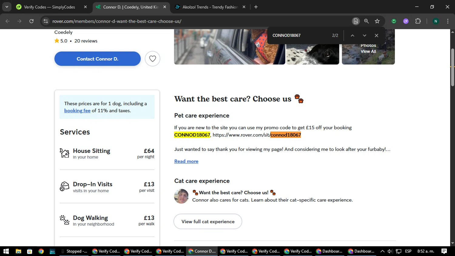 Rover Promo Codes (2 Verified) - $20 Off w/Code Oct 2025