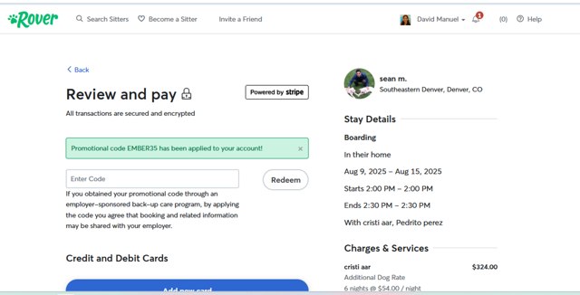 Rover Promo Codes (6 Verified) - $35 Off w/Code Sep 2025