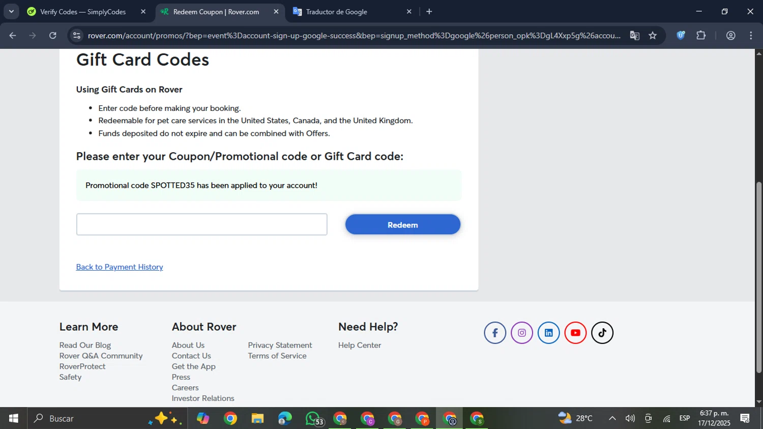 Rover Promo Codes - $35 Off (3 Verified) Dec 2025