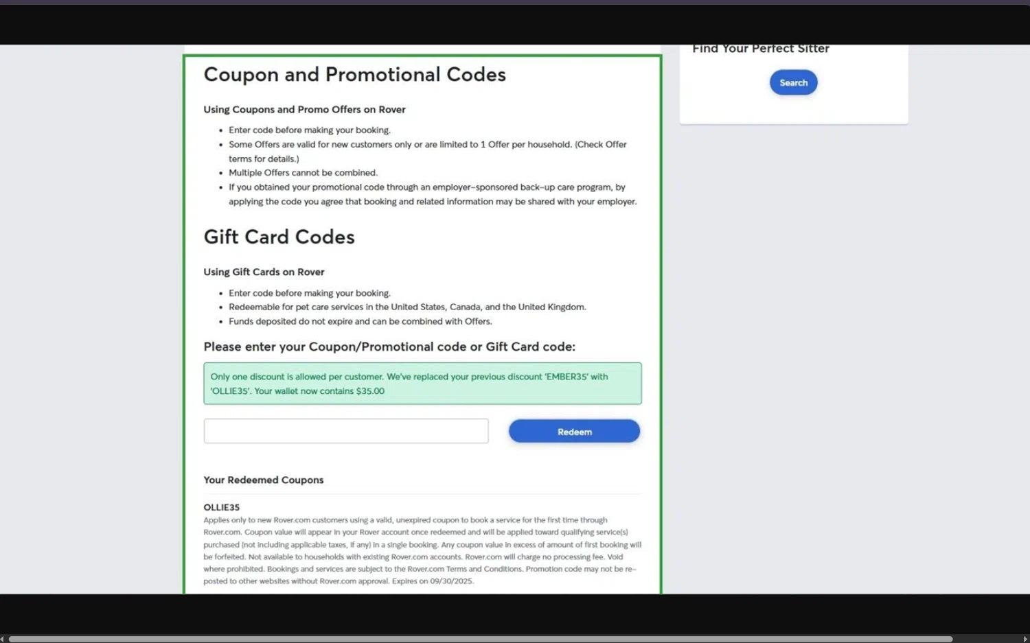 Rover Promo Codes (4 Verified) - $35 Off w/Code Sep 2025