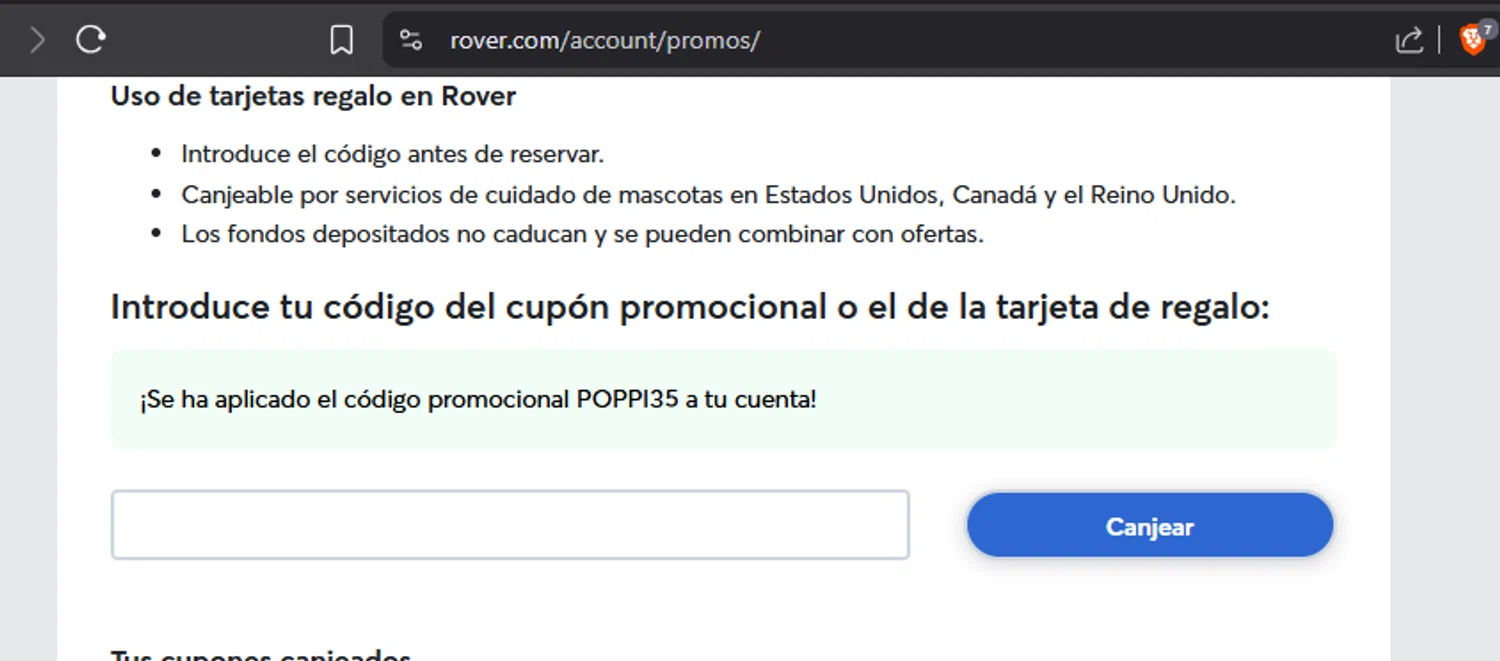 Rover Promo Codes (3 Verified) - $20 Off w/Code Nov 2025