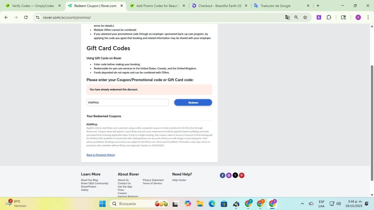 Rover Promo Codes (3 Verified) - $20 Off w/Code Nov 2025