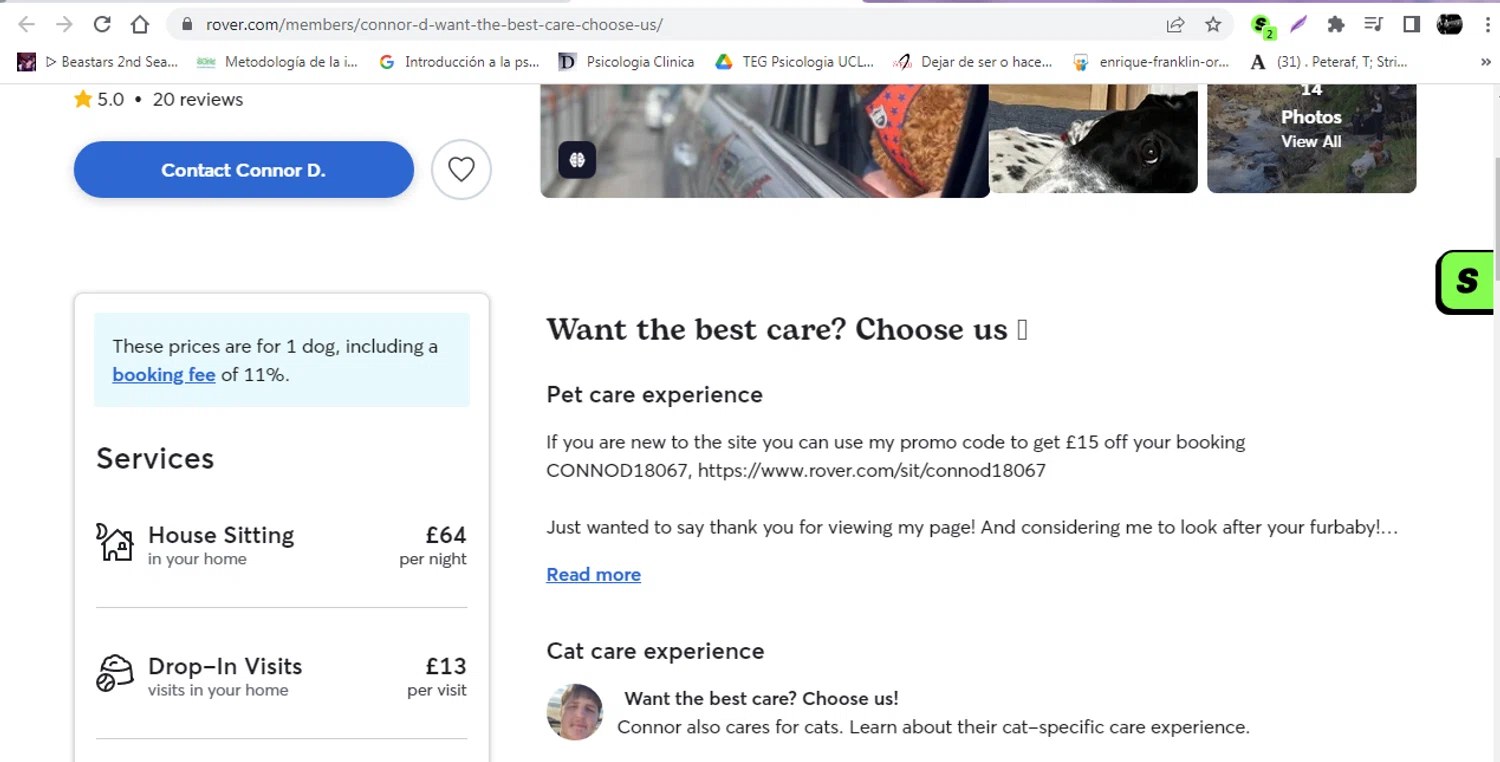 Rover Promo Codes (3 Verified) - $20 Off w/Code Nov 2025