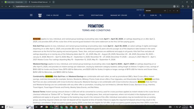 Royal Caribbean Promo Codes (2 Verified) - $50 Off May 2025