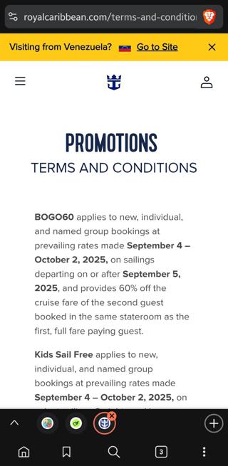 Royal Caribbean Promo Codes (2 Verified) - 60% Off Oct 2025