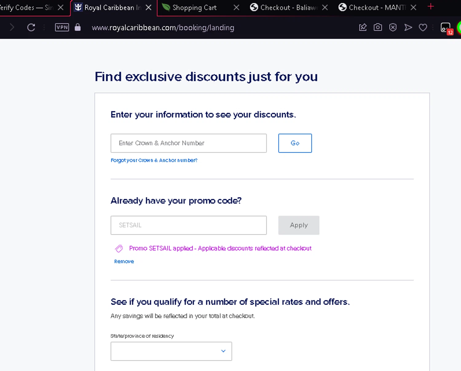 Royal Caribbean Promo Codes - $25 Off | October 2024